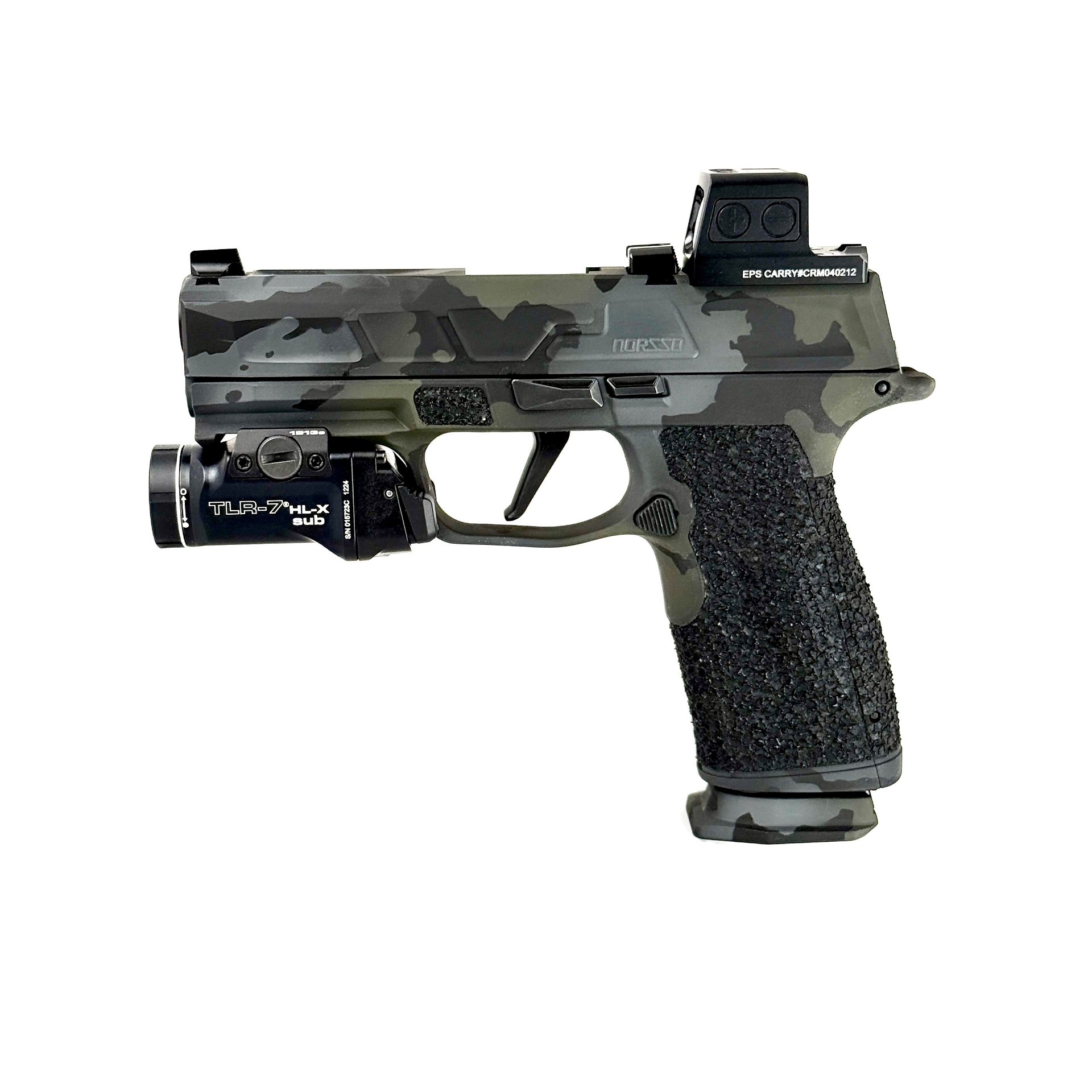 Dave Modz SIG P365 XMACRO Ported Multicam Black Norsso Full Build (9mm ...
