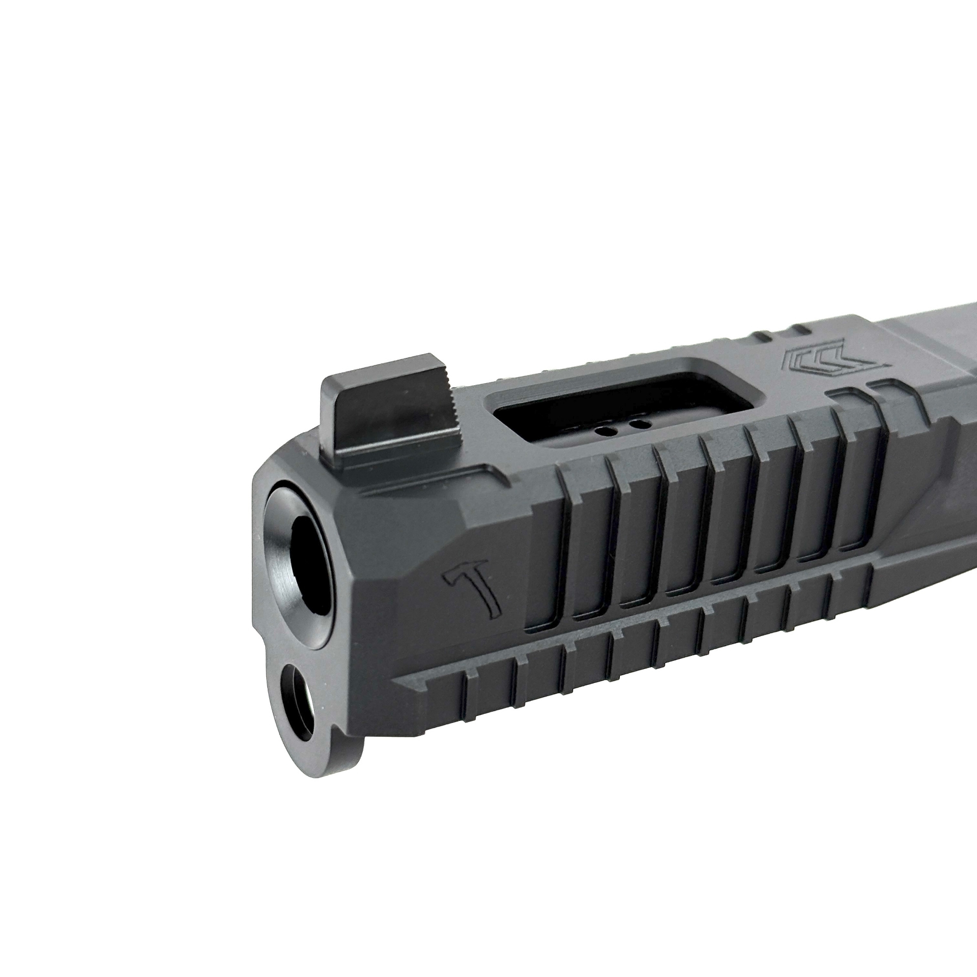 LWS x VEIL G19 Gen 3 Tomahawk Ported Slide Nitride RMR with Barrel ...