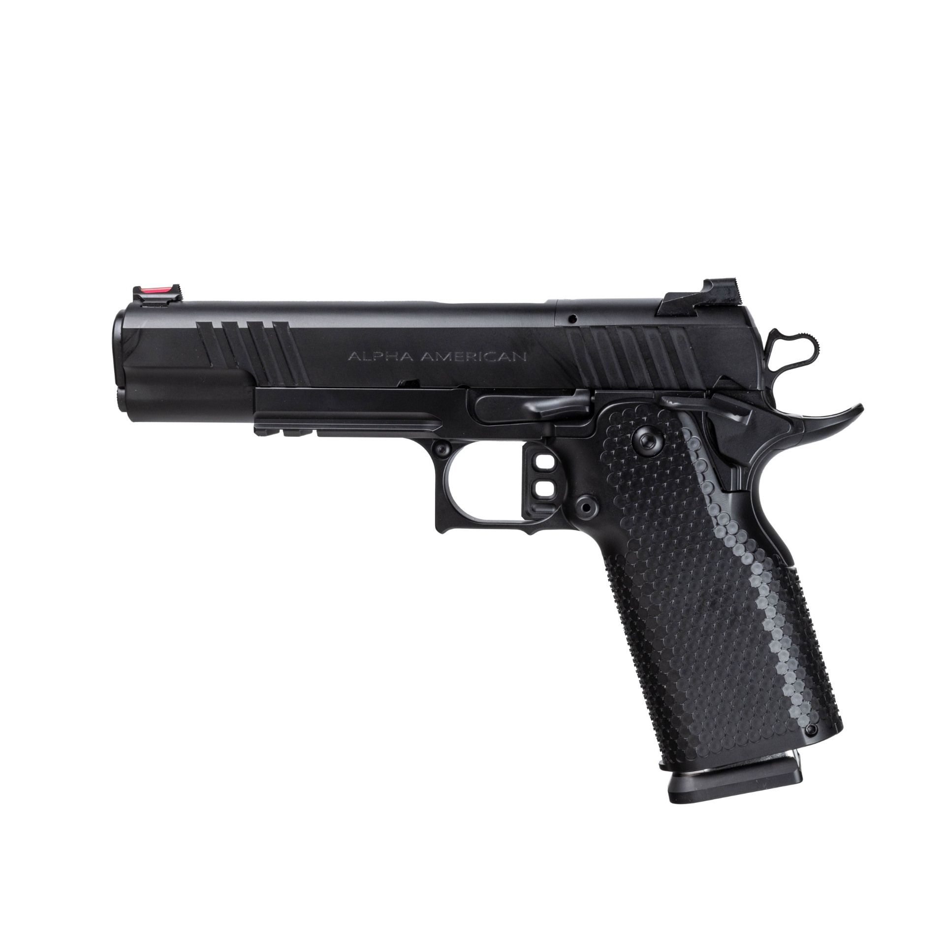 Alpha American AAF-3 Black (9mm) 5" Optics Ready | Reactive Gunworks