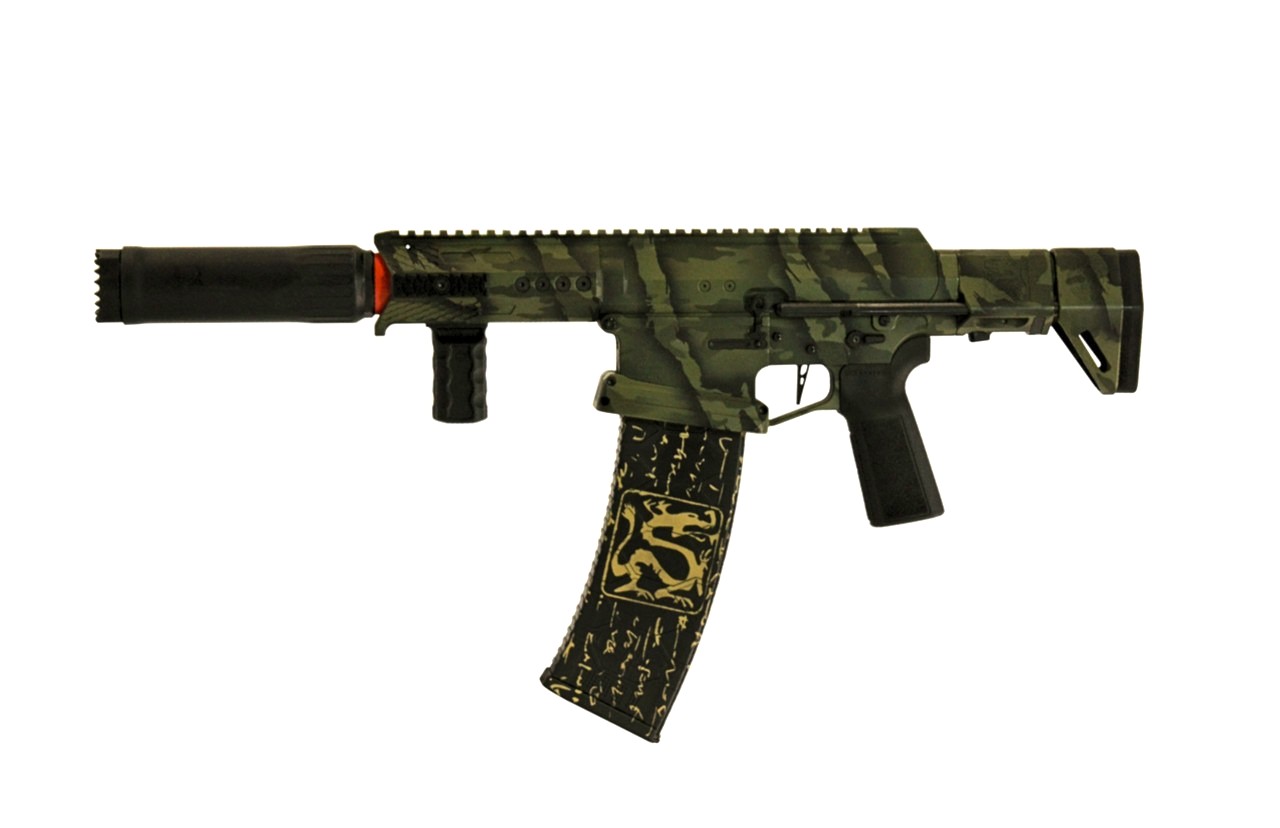 Genesis Arms RONIN GEN-12 (12 GA) 5" Barrel SBS W/ HUXWRX VENTUM 12K ...