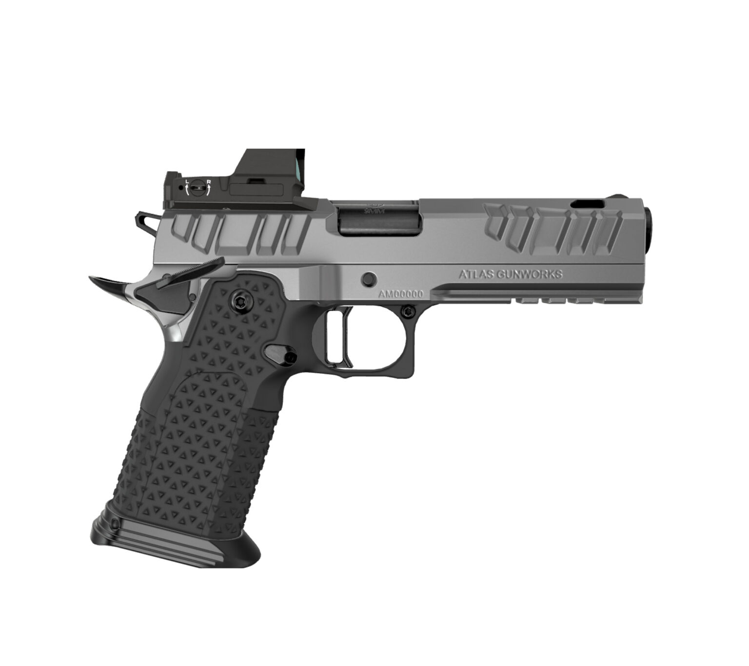 Atlas Apollo V3 4.25" (Custom Order) | Reactive Gunworks